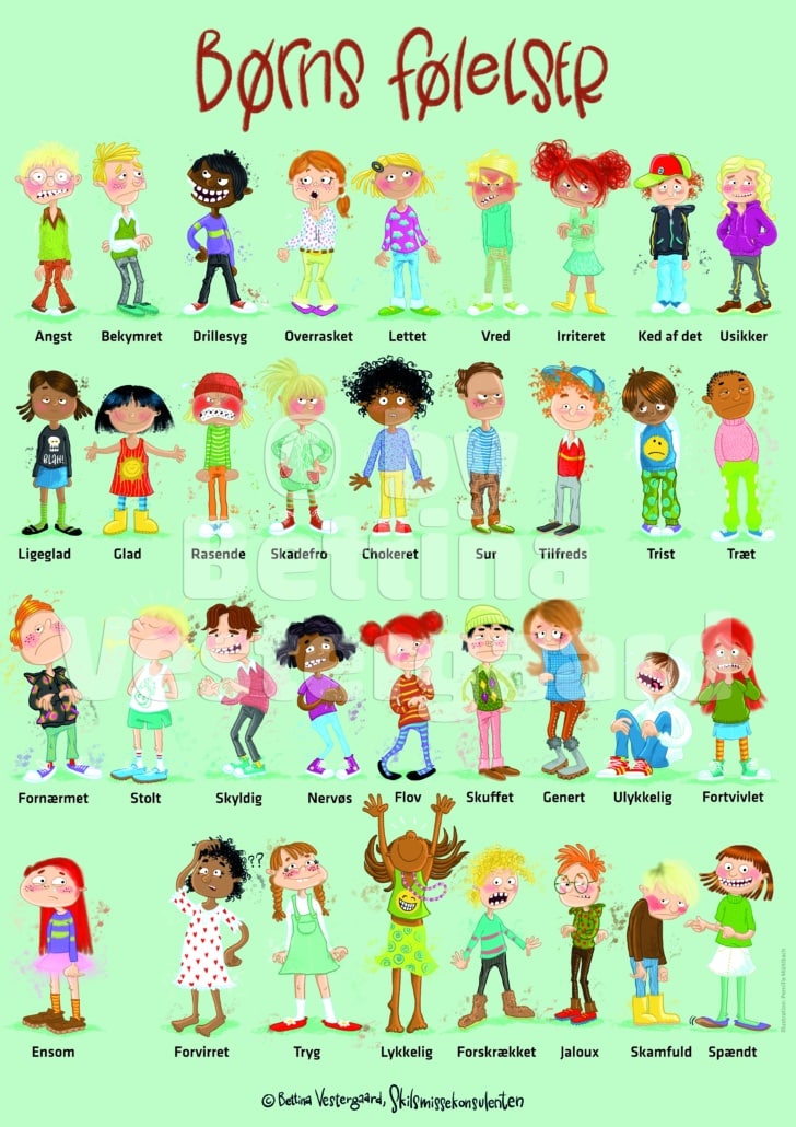 Samtalekort om følelser - få hjælp til at hjælpe dit barn